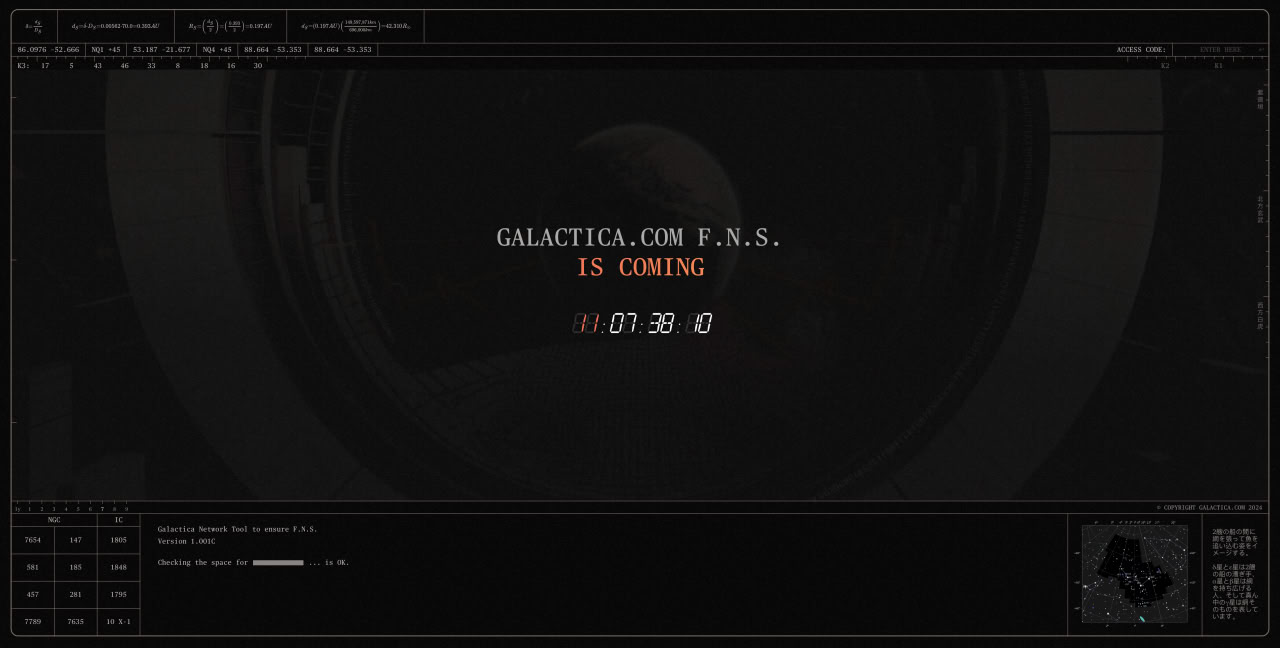 What’s happening with the Galactica Cipher Puzzle?